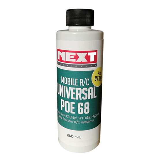 UNIVERSAL POE68 ESTER OIL *WITH UV DYE* FOR ALL AUTOMOTIVE A/C ...